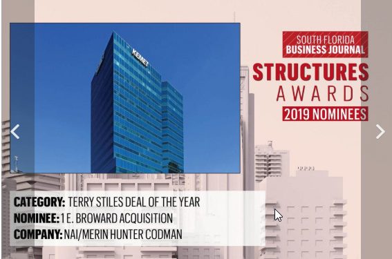 Neil Merin and Firm Nominated for 2019 SFBJ Structures Awards – Company ...